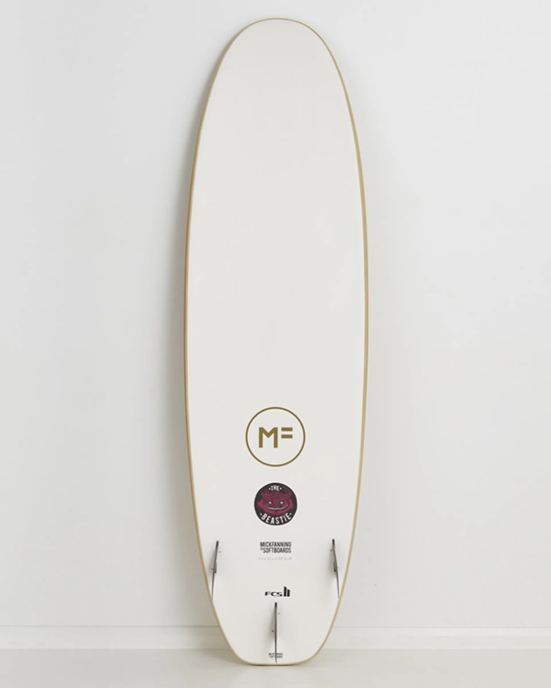 Mick Fanning Beastie Soft Surfboard in Soy - FCSII