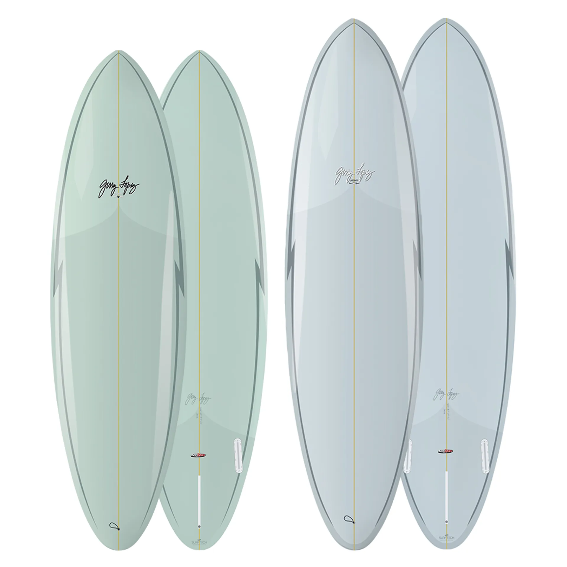 Surftech True-Ride Gerry Lopez Midway Surfboard - FCS