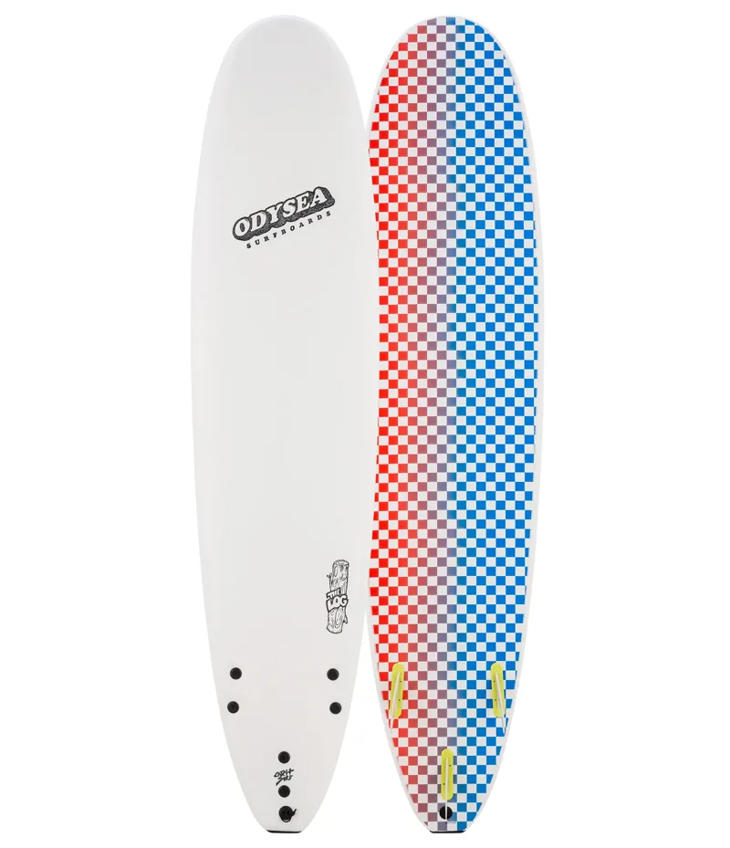 Catch Odysea Log Soft Surfboard in White