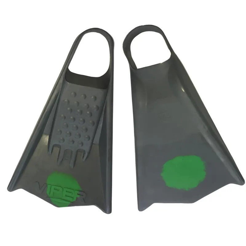 Mike Stewart Viper Bodyboard Fins in Grey