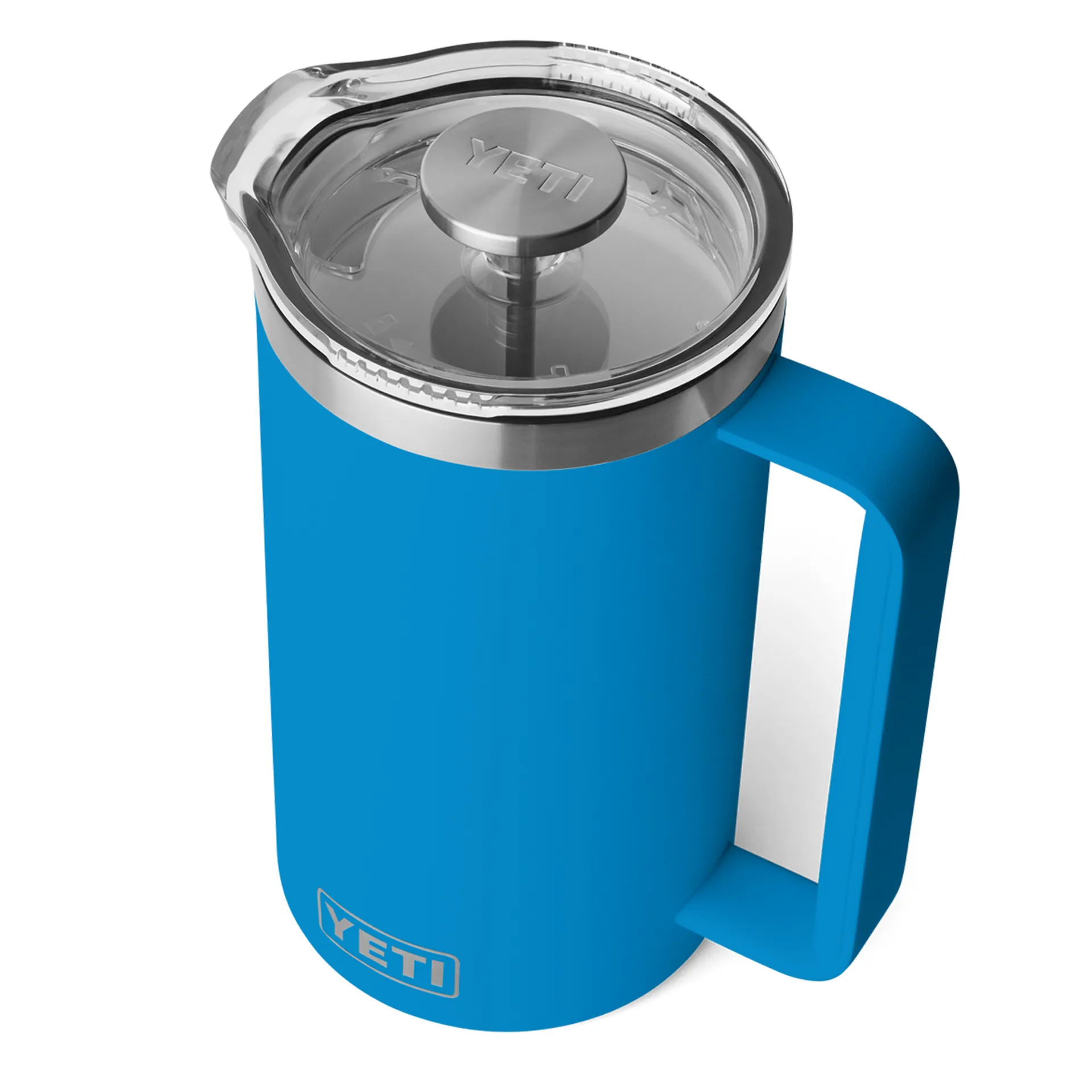 Yeti Rambler 64oz French Press in Big Wave Blue